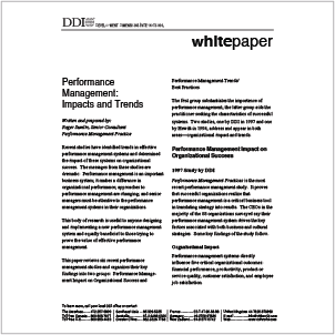 Performance Management: Impacts and Trends - Leaders Pulse